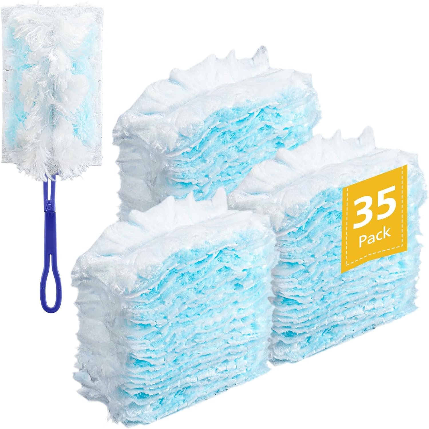 35 Count Disposable Duster Refill Heavy Duty Dusters Refills ...